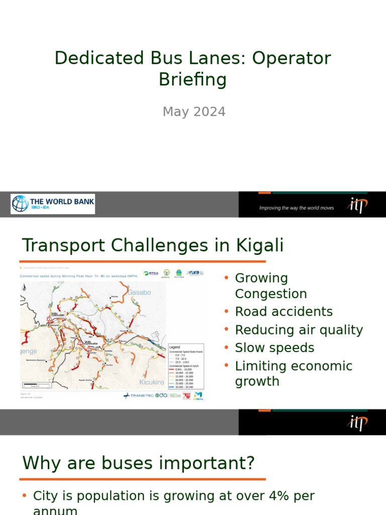 DBL Operator Briefing May 2024 V2 | PDF | Bus | Traffic