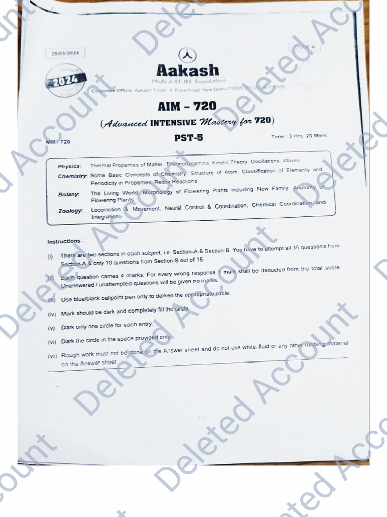 ? PST-05 (INTENSIVE PROGRAM) | PDF