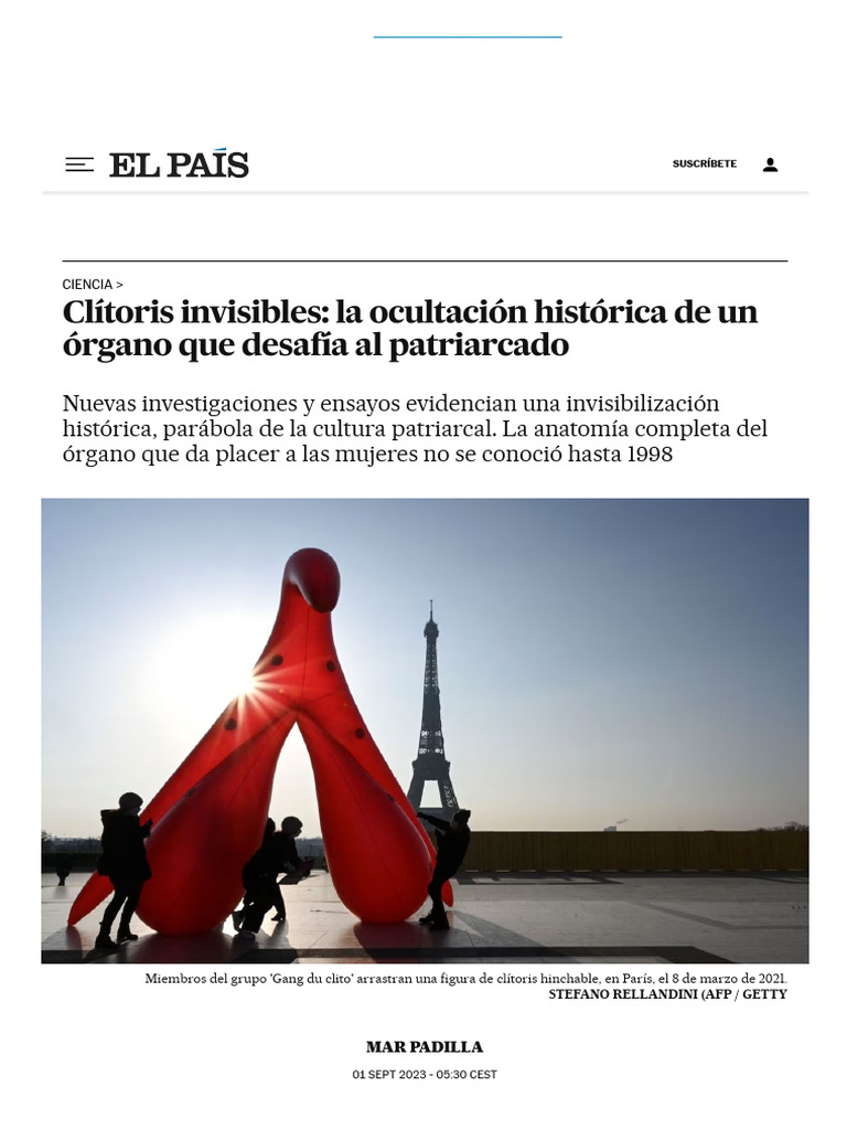 Mar Padilla - Clítoris Invisibles - La Ocultación Histórica de Un Órgano Que Desafía Al ...