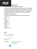 OS Maps Intro and Symbols | PDF | Ordnance Survey | Map