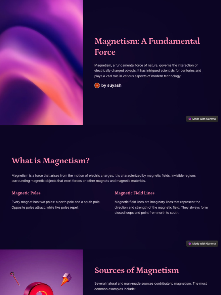 Understanding Magnetism Basics | PDF | Magnetism | Magnet