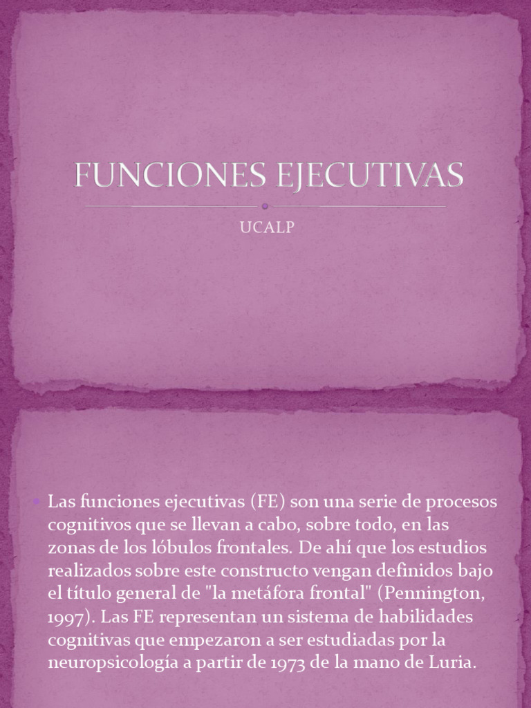 Httpscampus - Ucalp.edu - Arpluginfile.php564073mod Resourcecontent1FUNCIONES20EJECUTIVAS PDF ...