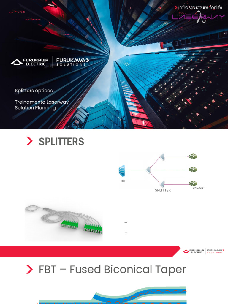 3.laserway Splitters Opticos | PDF | Rede de computadores | Engenharia ...