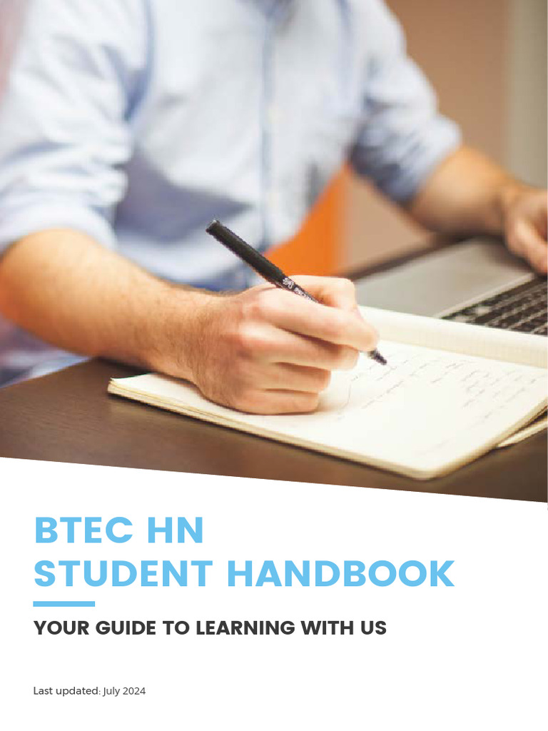 BTEC HN Student Handbook Guide | PDF