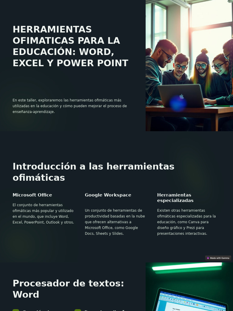 Herramientas Ofimáticas en Educación | PDF | Microsoft PowerPoint ...