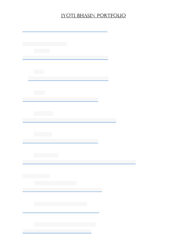 Jyoti's Resume | PDF