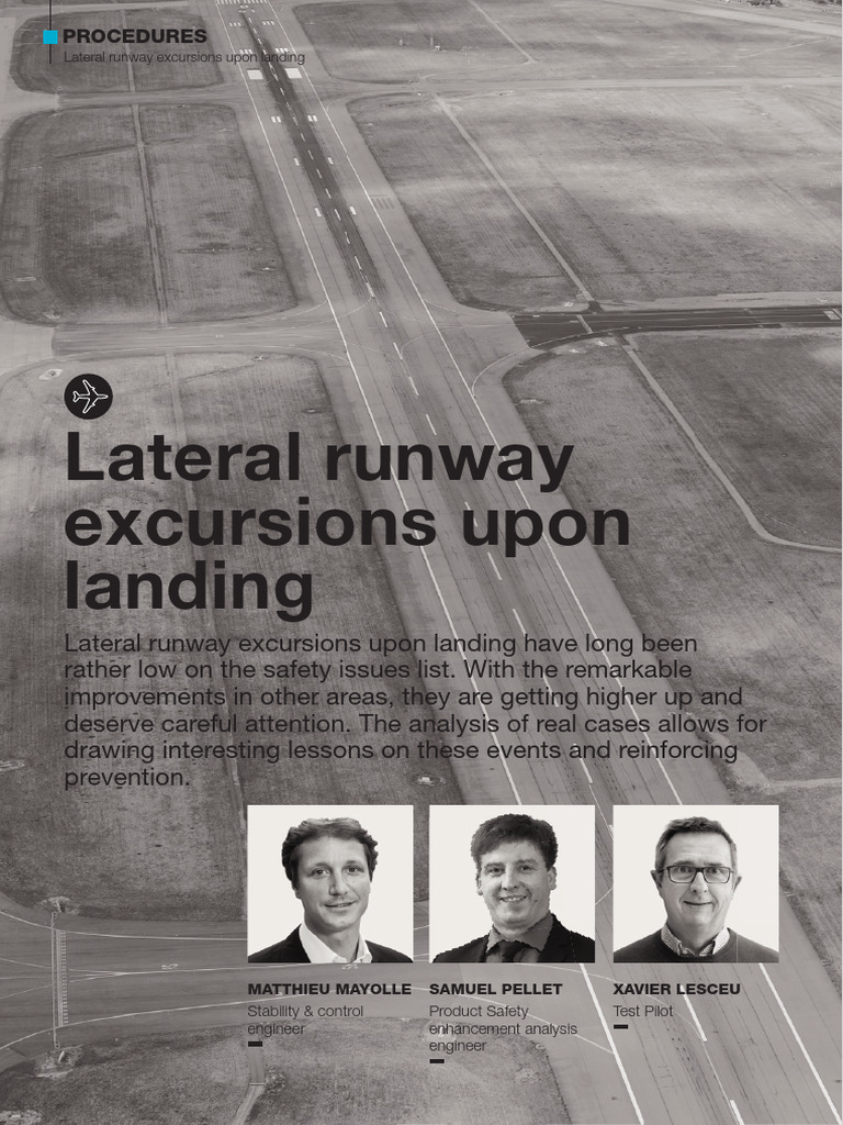 Aviation Safety: Runway Excursions | PDF | Aerospace Engineering ...