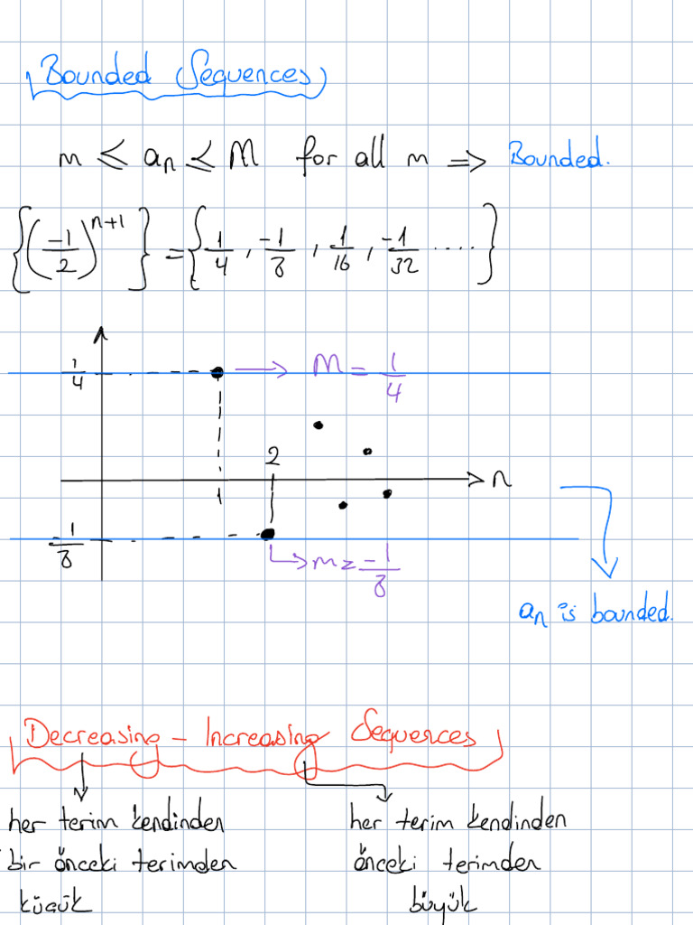 Convergence of Sequences and Series | PDF