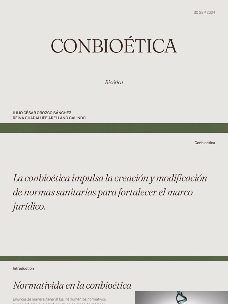 Marco Normativo de la Bioética en Salud | PDF | Consentimiento ...
