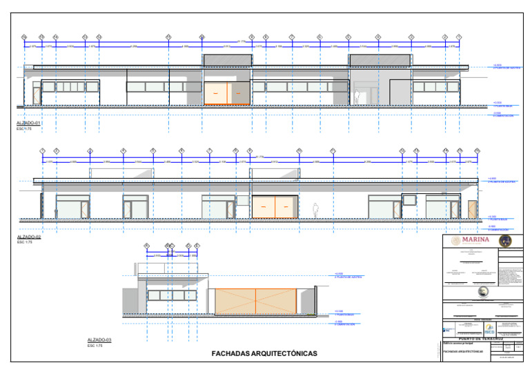 PL-RI-AP-ARQ-05 FACHADAS ARQUITECTÓNICAS | PDF