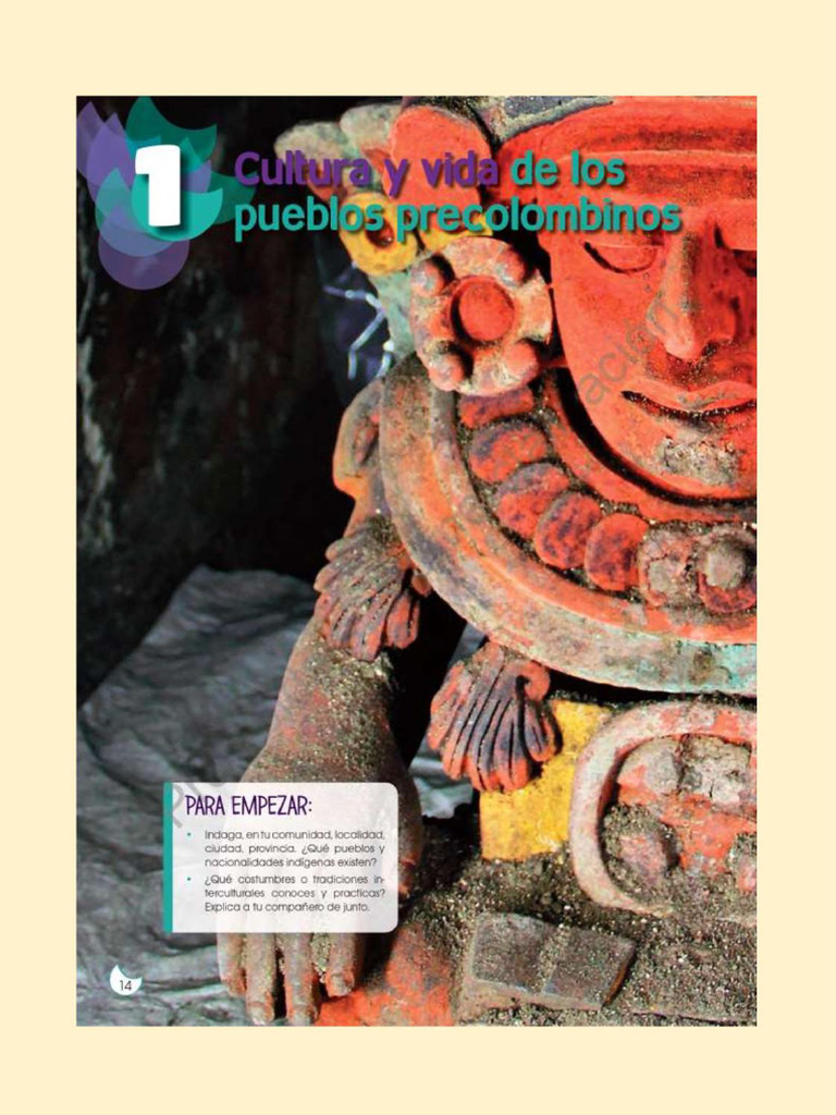 CULT. y VIDA - PUEBLOS PRECOLOMBINOS | PDF