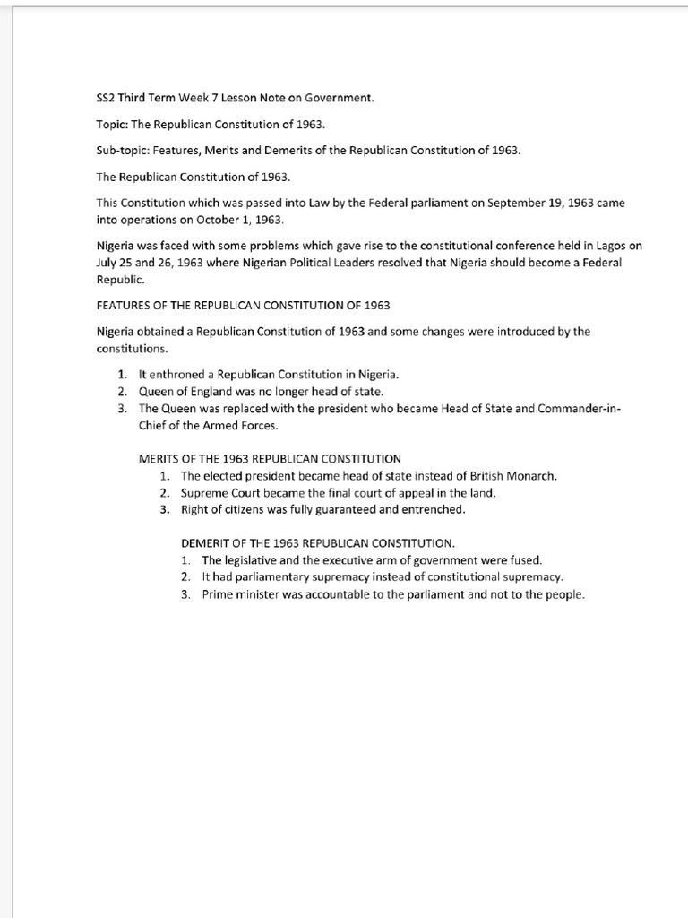 17577_SS2 Third Term Week 7 Govt | PDF