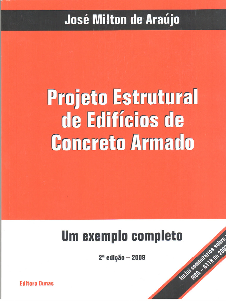 LIVRO - Projeto Estrutural de Edificios de Concreto Armado - Jose Milton de Araujo | PDF