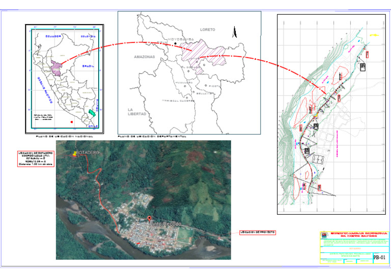 Plano de Ubicacion de Botadero | PDF