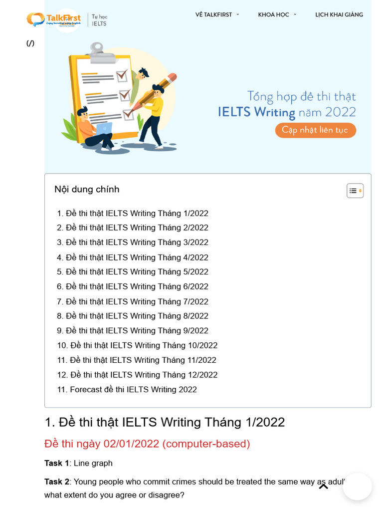 IELTS Writing 2022 | PDF