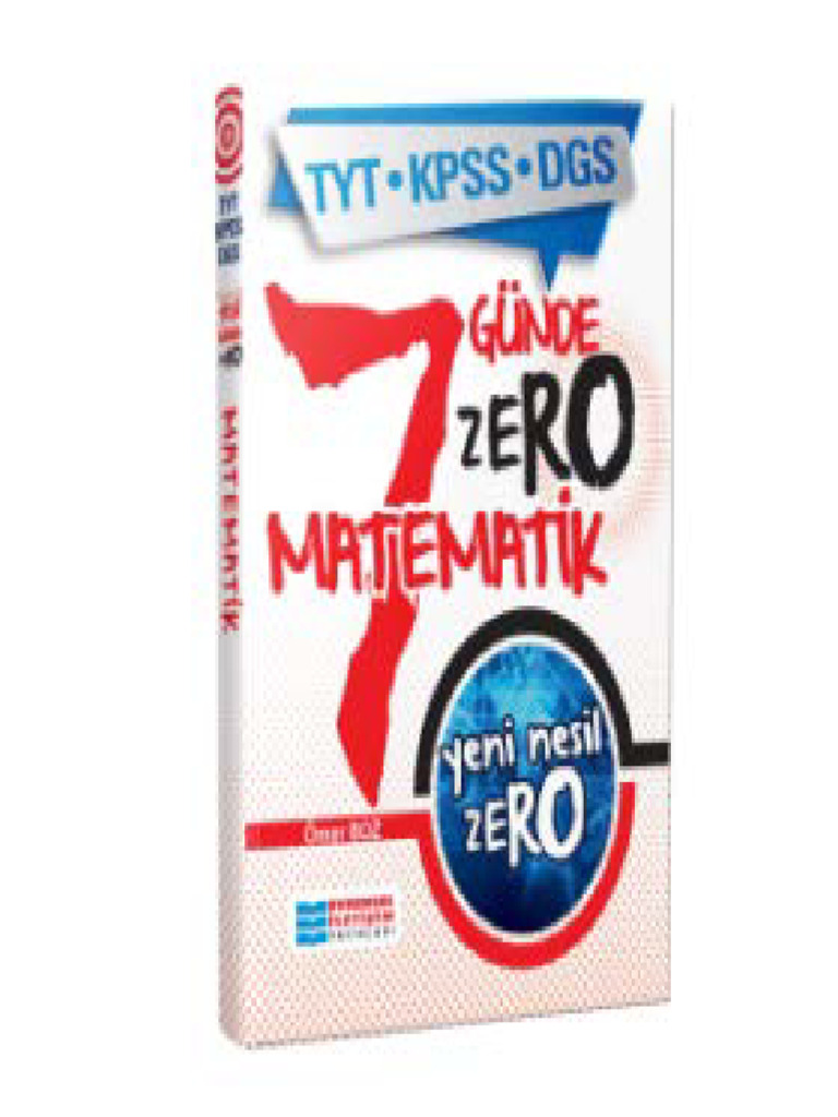 Tyt Kpss Dgs Yeni Nesil Zero Matematik Evrensel Iletisim Yayinlari PDF Indir 23463 | PDF