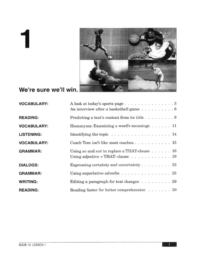 American-Language-Course - BOOK 13 | PDF