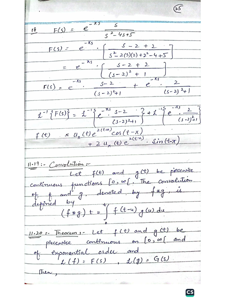 Laplace Lecture 5 | PDF
