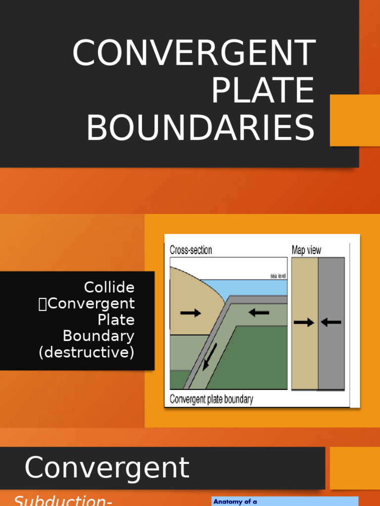 Convergent Plate Boundaries | PDF | Plate Tectonics | Volcano
