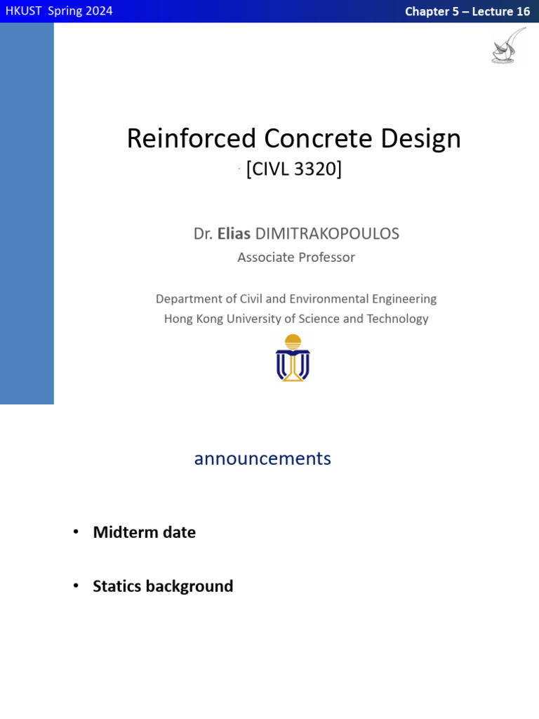 Lec16 CIVL3320 2024 Beams | PDF | Beam (Structure) | Bending