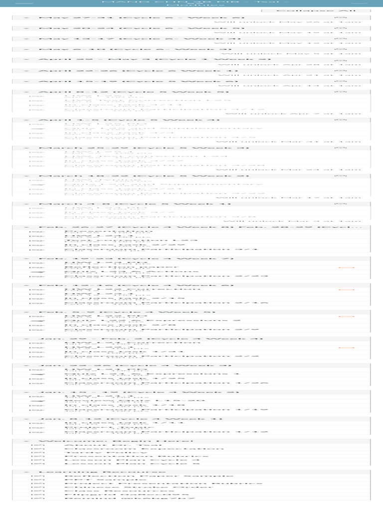 Tsai's Classroom Module Schedule | PDF