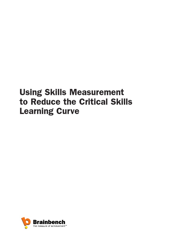Skills Learning Curve | PDF | Educational Assessment | Learning