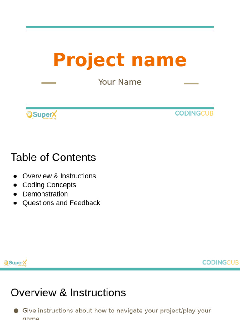 Project PPT Sample | PDF