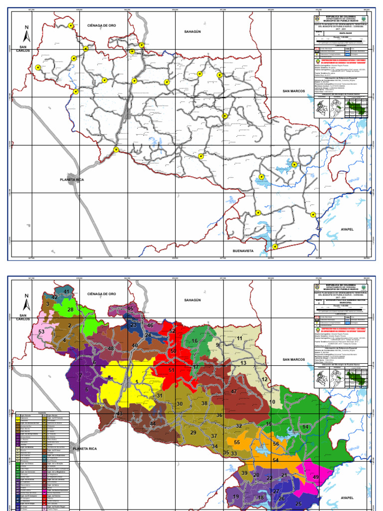 Mapa y Plan de Ordenamiento Territorial | PDF | Cartografía ...
