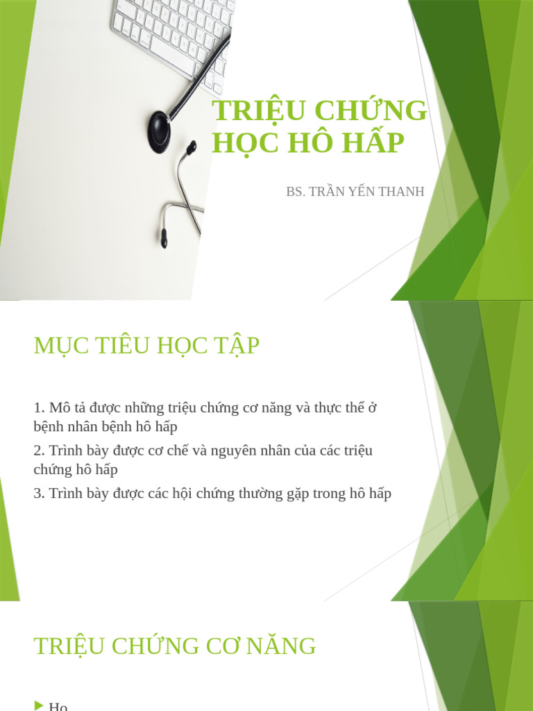 Triệu Chứng Học Hô Hấp | PDF