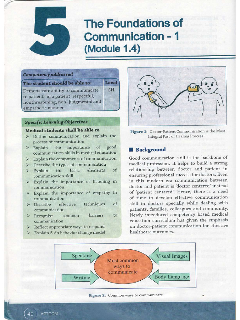 AETCOM 1.4 Foundation of Communication | PDF