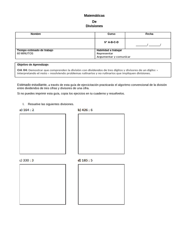 15-Actividad-1.-EJERCICIOS-DE-DIVISIONES | PDF