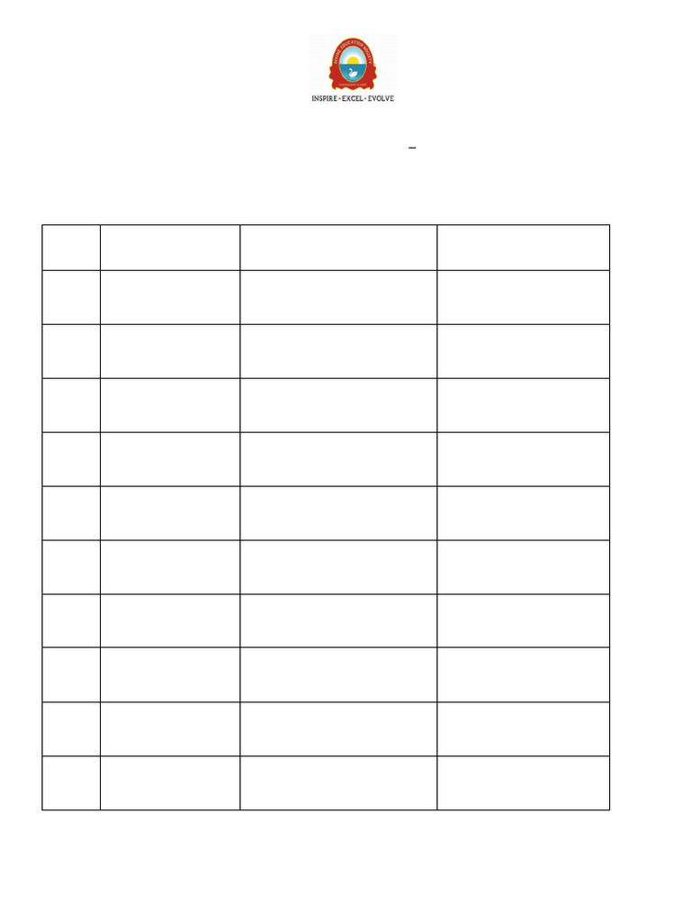 Class IX and X - Preparatory Time Table | PDF