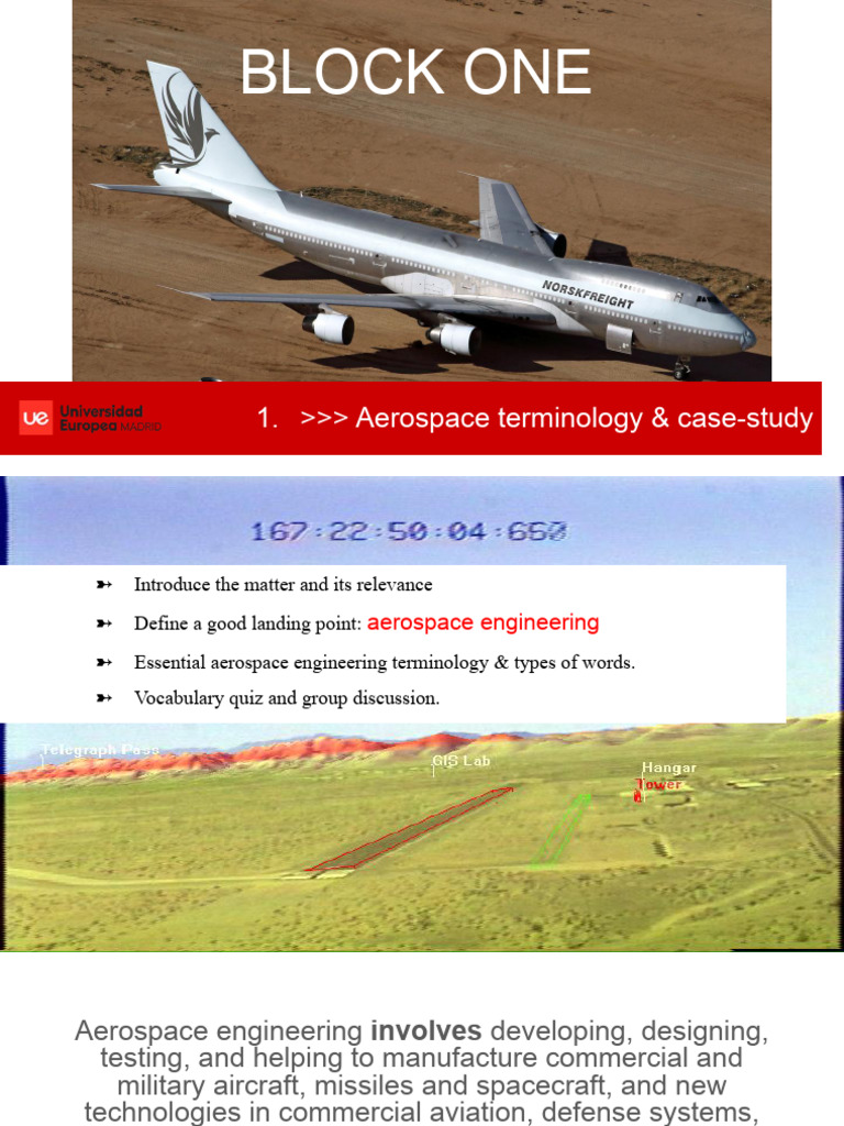 TEACHER Block1 Session1 | PDF | Aircraft | Aerospace