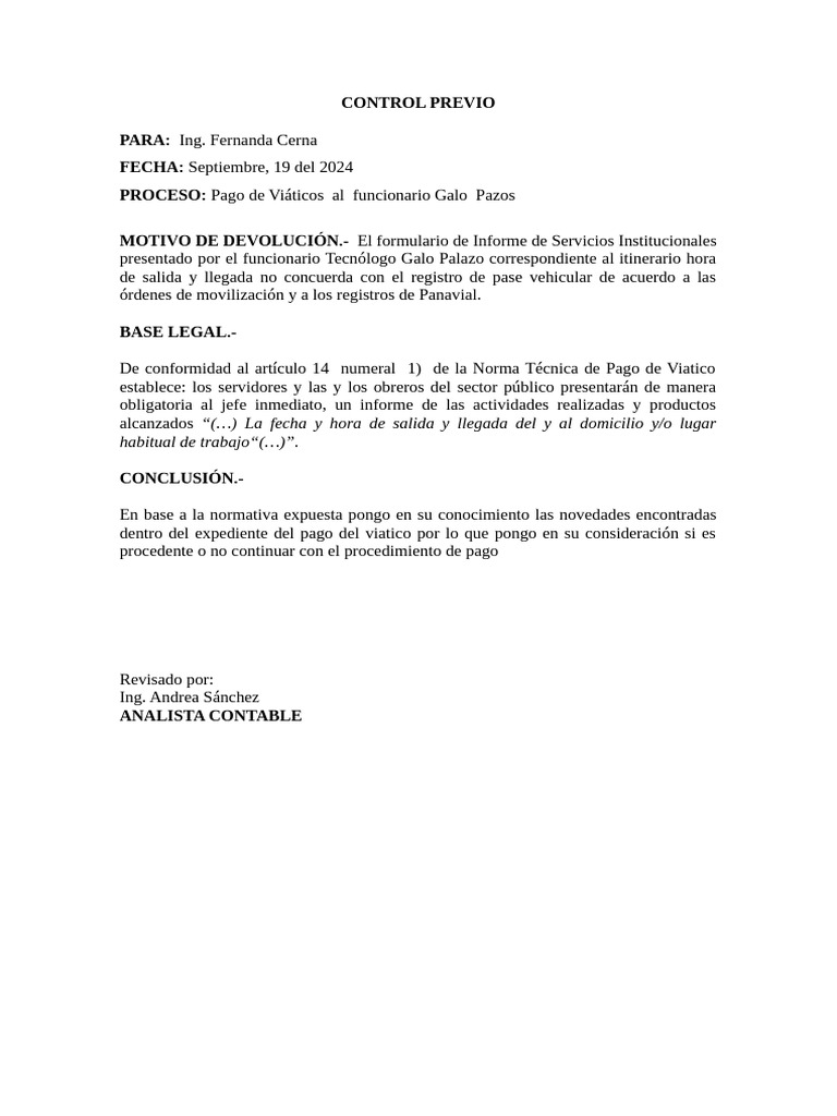 Control Previo | PDF