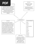 Schizophrenia Concept Map | PDF | Schizophrenia | Antipsychotic