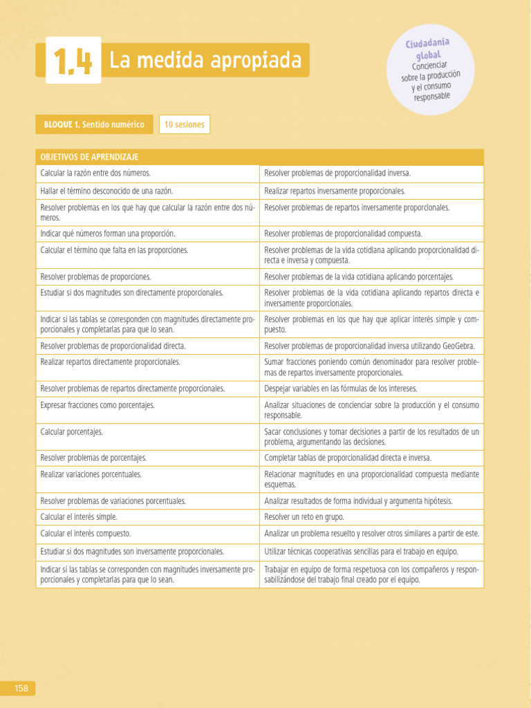 1.4. La Medida Apropiada | PDF | Evaluación | Matemáticas