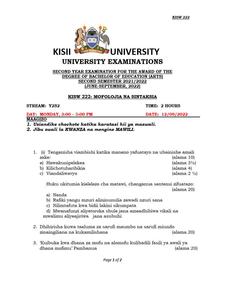Kisw 222 | PDF