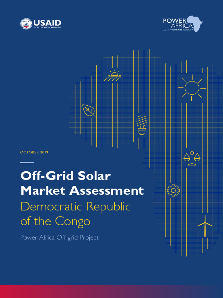 Usaıd Off Grid Market RDC | PDF | Democratic Republic Of The Congo ...