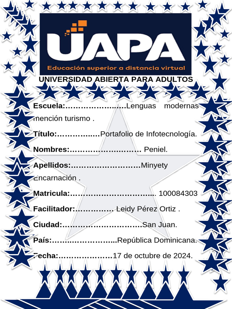 Info Portafolio PENIEL | PDF | Microsoft PowerPoint | Moodle