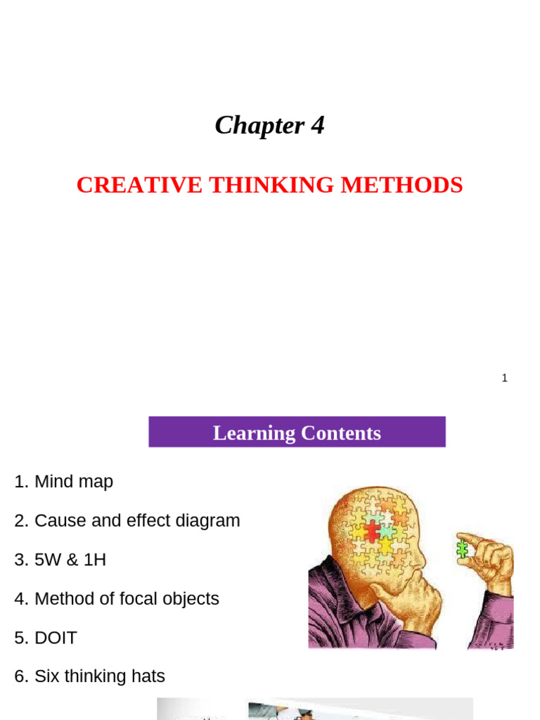 5W1H and DOIT in Creative Thinking | PDF