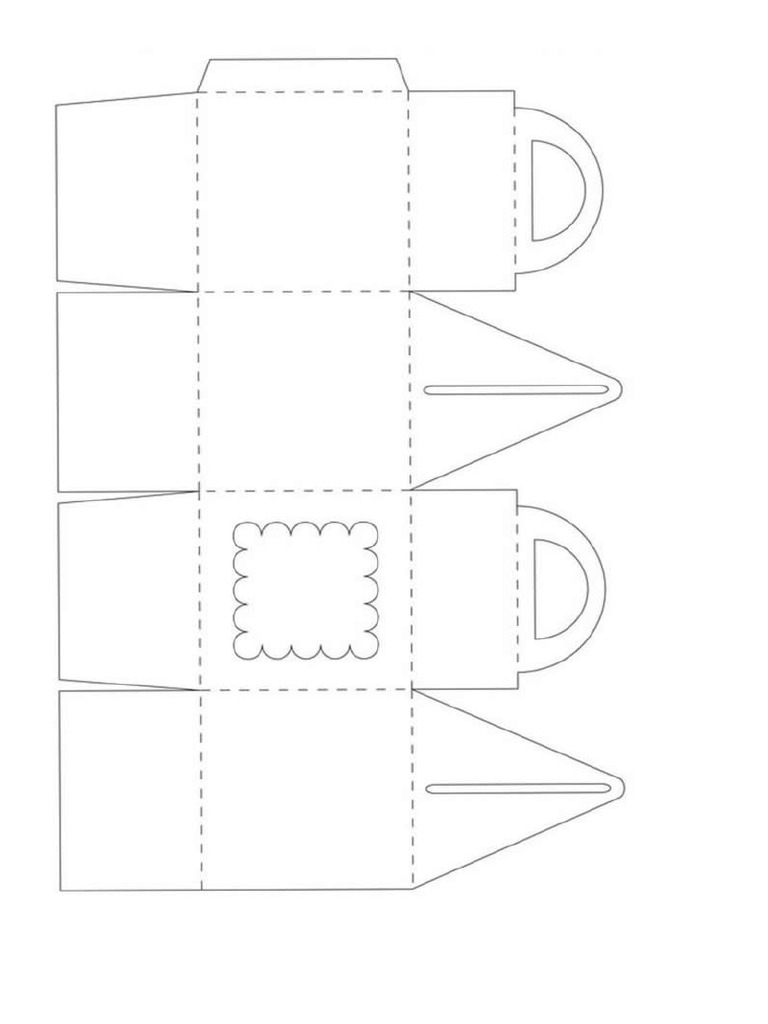 Caixinhas Delicadas Com Moldes para Lembrancinhas - Como Fazer em Casa | PDF