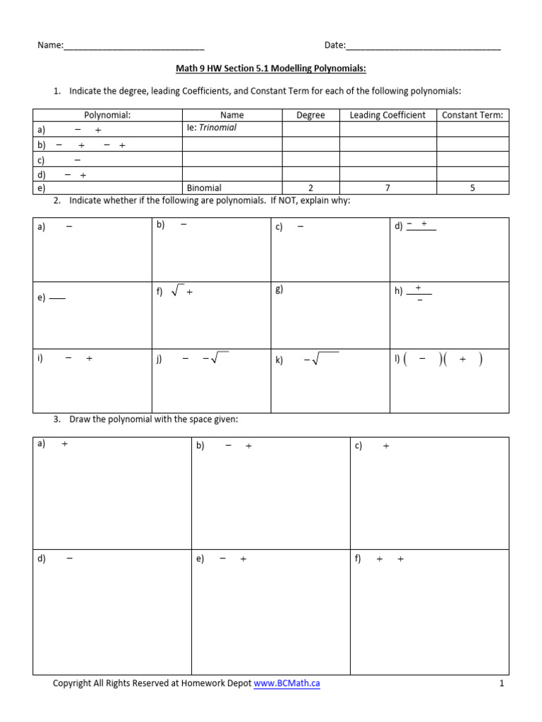 What are Polynomials | PDF | Polynomial | Computational Science