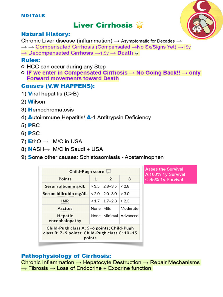10 Cirrhosis | PDF | Cirrhosis | Organ (Anatomy)