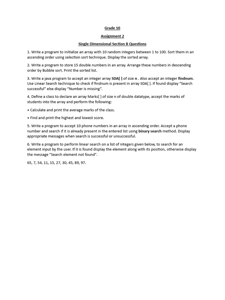 Assignment2 SDA Section B | PDF