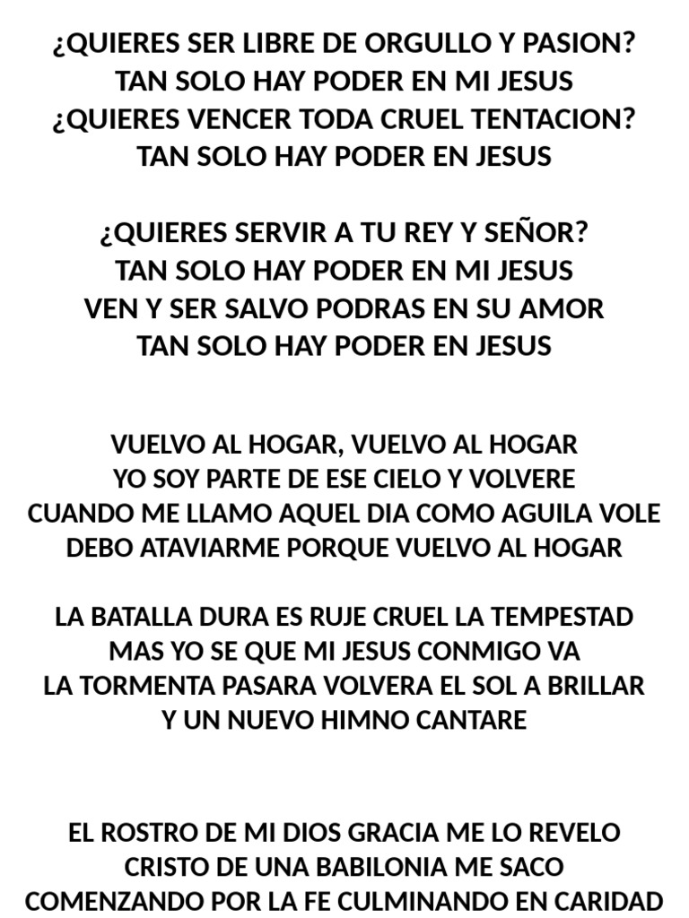 HIMNOS (1) | PDF | Cristo (título) | Jesús