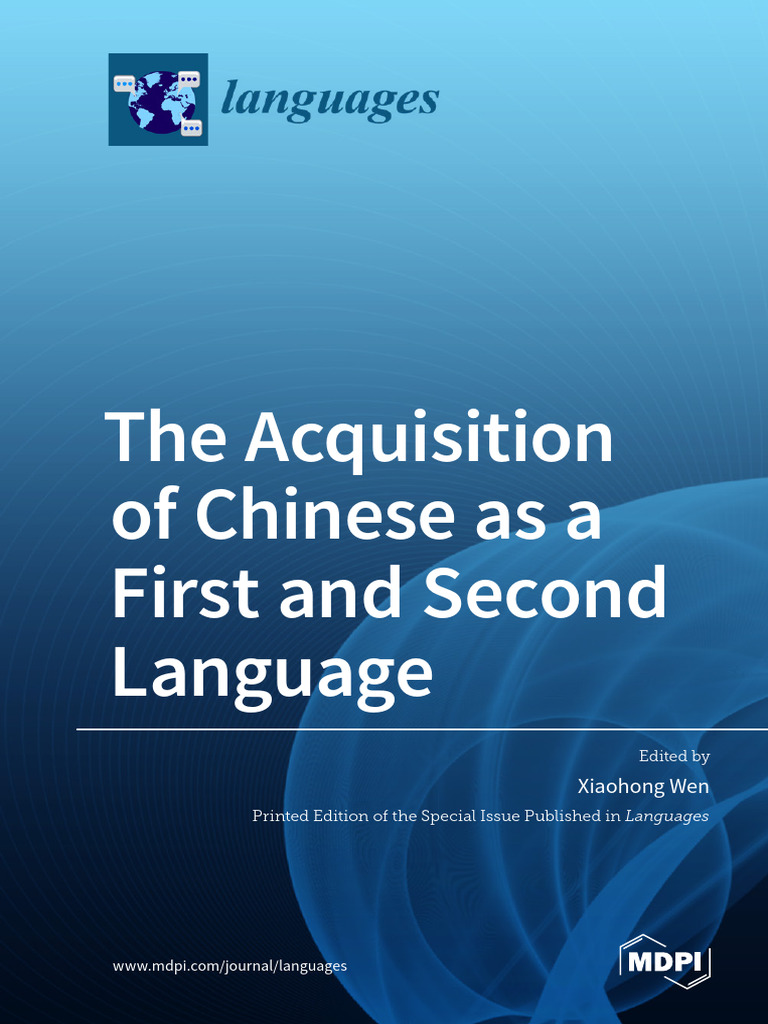 The Acquisition of Chinese as a First and Second Language | PDF | Language Acquisition | Second ...