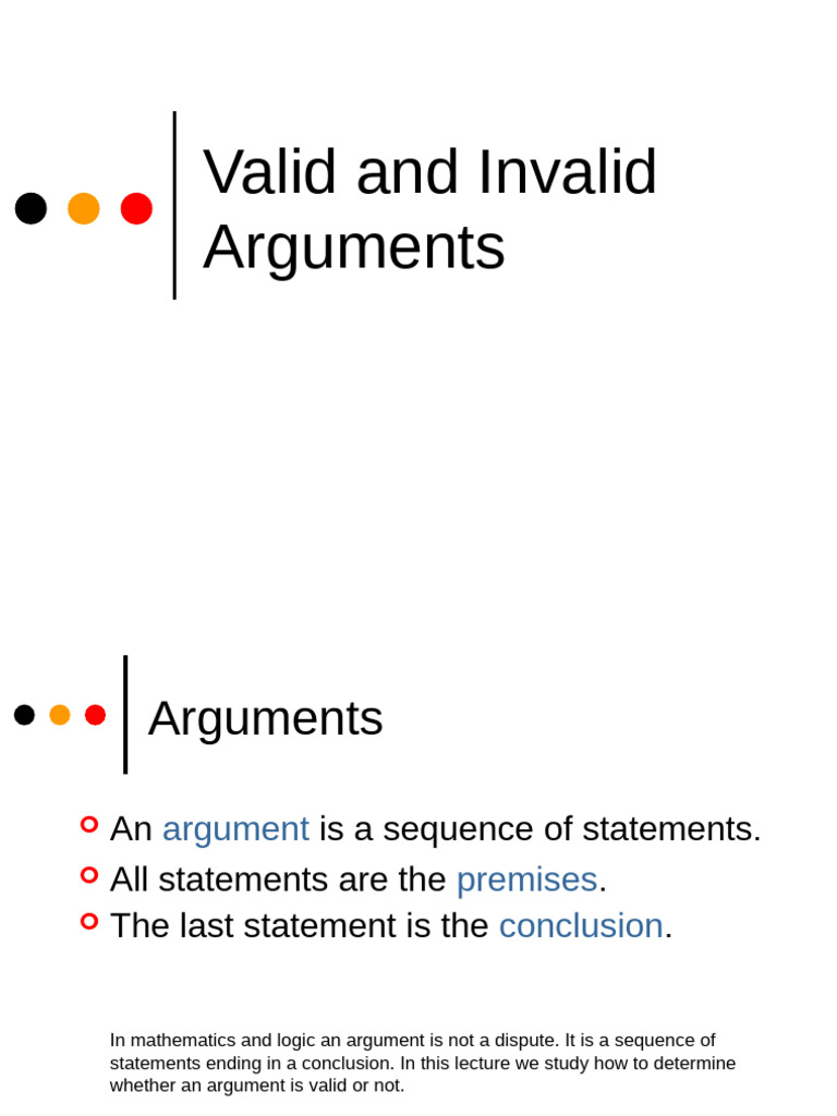 Propositional Logic - 4 10122024 052443pm | PDF | Argument | Semantics