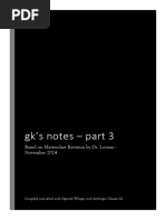 Prescription For PLAB 2 - DR Notes | PDF