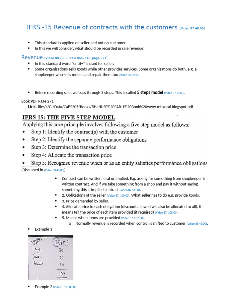 1 (5 Steps Modal + Examples) | PDF | Revenue | Sales
