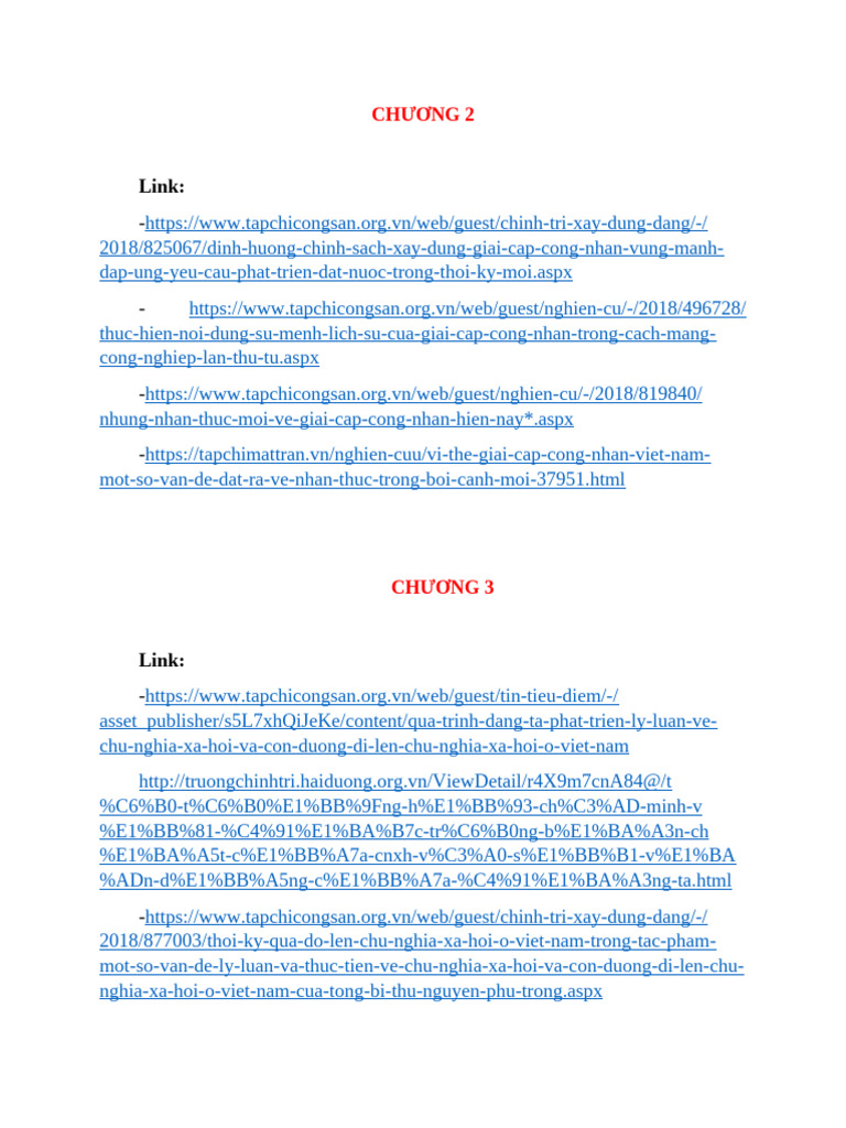 Link TLTK Má I | PDF